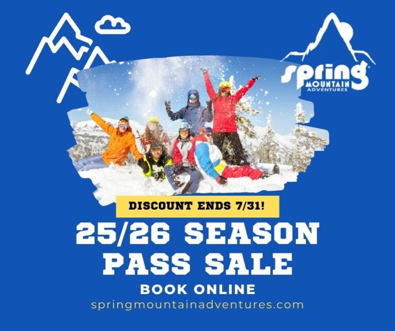 Season Passes - Spring Mountain Adventures